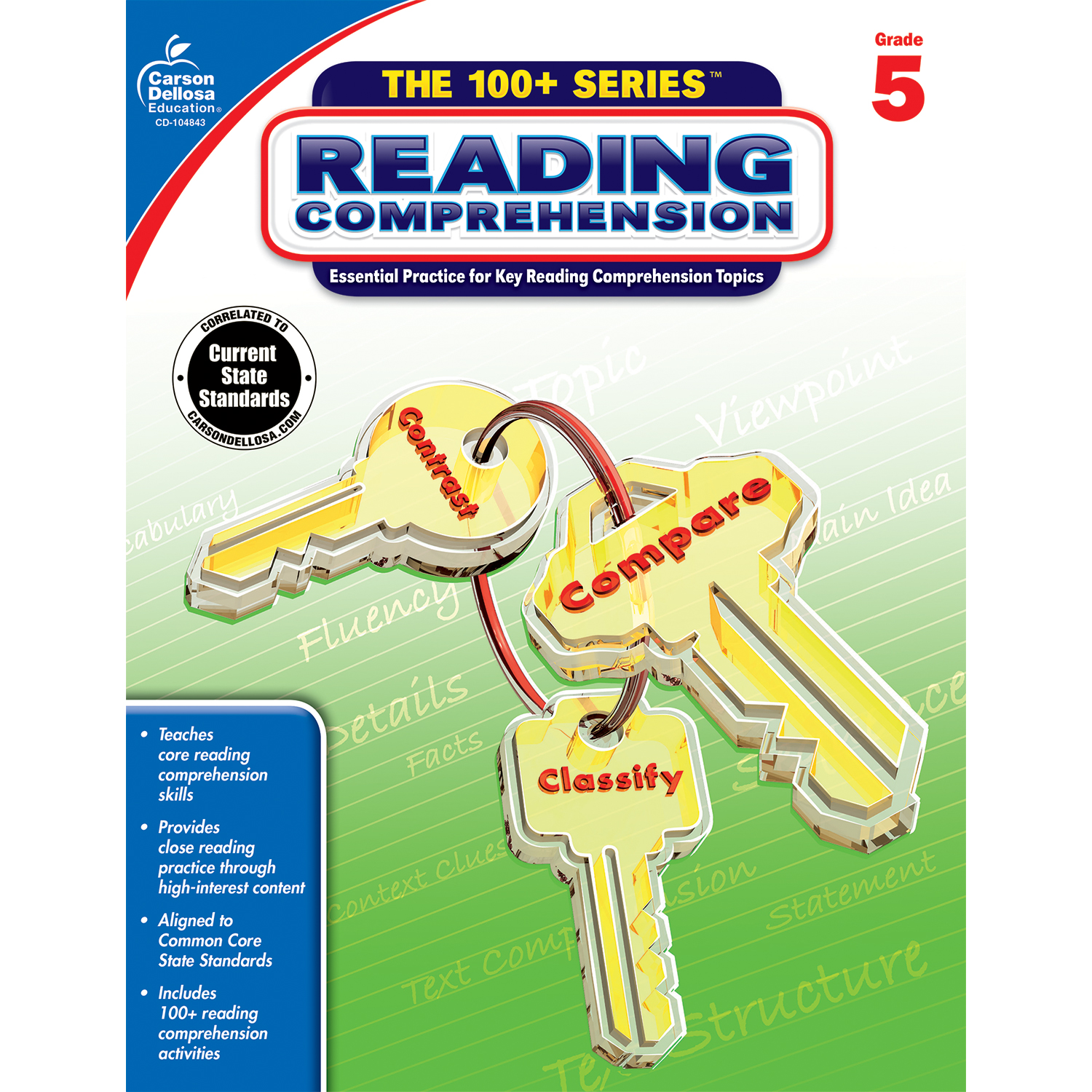 Carson Dellosa Reading Comprehension Grade 5 Workbook Michaels Carson Dellosa Reading Comprehension Grade 5 Workbook Michaels